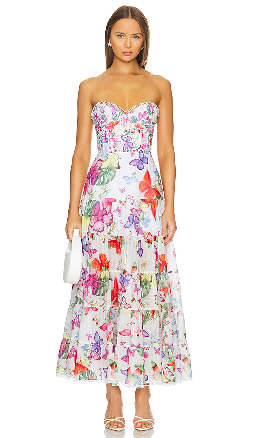 Charo Ruiz Ibiza Danny Dress in White Borbo | REVOLVE