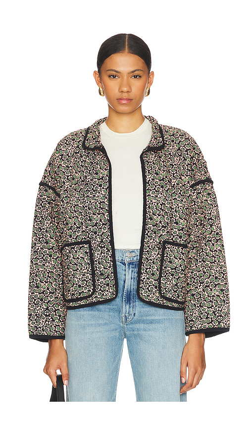 Free People Chloe Jacket in Midnight Combo | REVOLVE