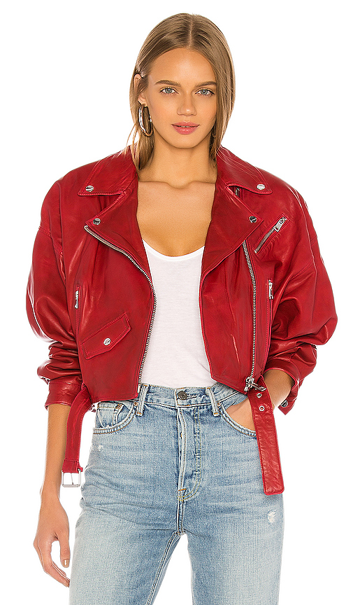 LAMARQUE X REVOLVE Dylan Jacket in Red | REVOLVE