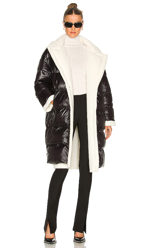 Mackage Emme Reversible Lined Coat in Cream | REVOLVE