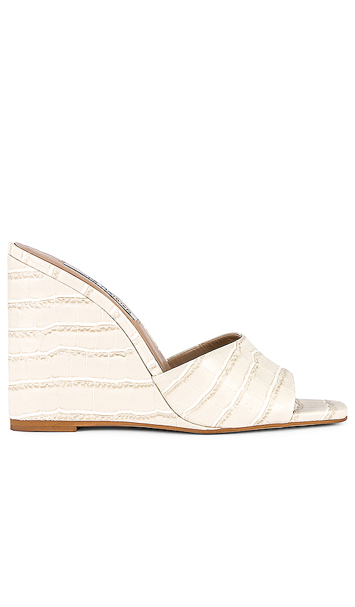 Steve Madden Veles Wedge in Bone Crocco | REVOLVE