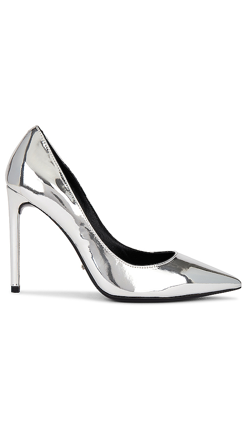 Tony Bianco Anja Heel in Silver Shine | REVOLVE